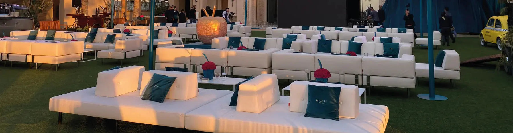 Rent a Couch Online for Parties, Weddings, and Events in UAE