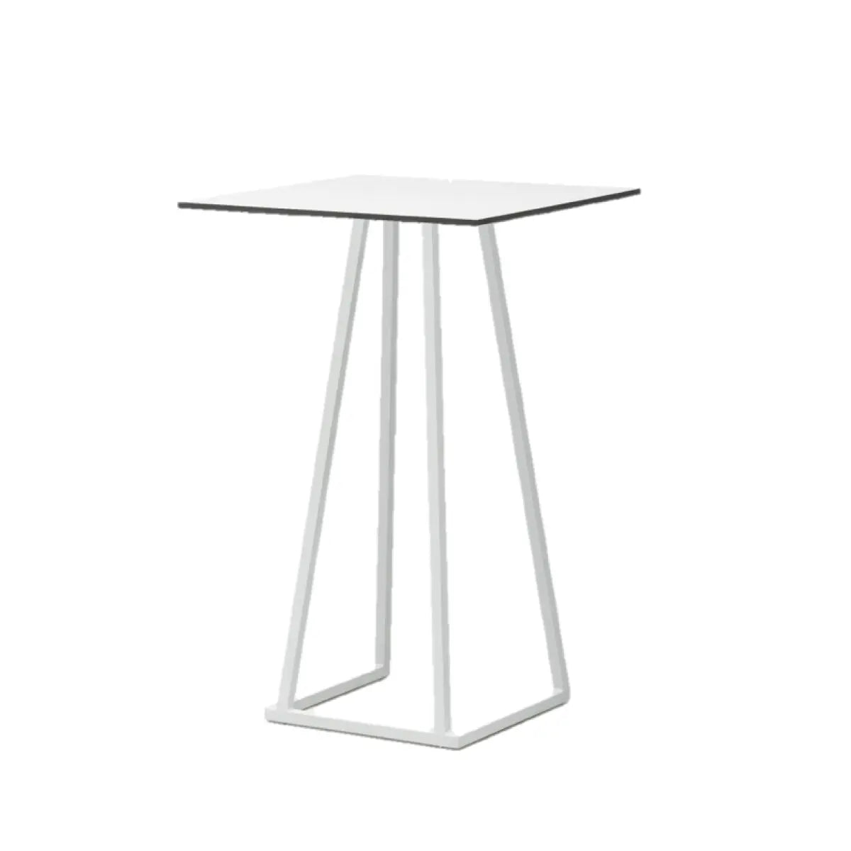 Linea Cocktail Table (White Frame with White Top)